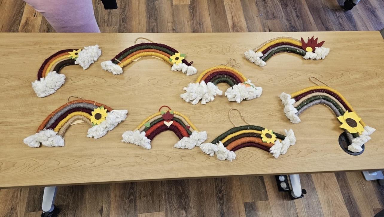 » Macrame Rainbows